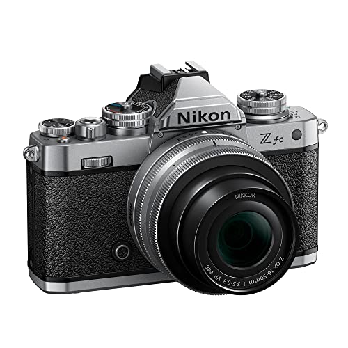 Nikon Z fc DX-Format Mirrorless Camera Body w/NIKKOR Z DX 16-50mm f/3.5-6.3 VR - Silver