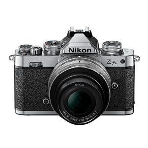 Nikon Z fc DX-Format Mirrorless Camera Body w/NIKKOR Z DX 16-50mm f/3.5-6.3 VR - Silver