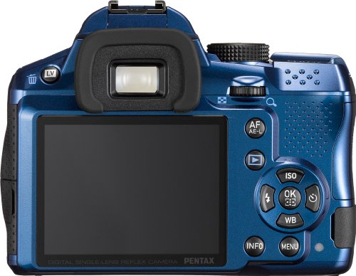 Pentax K-30 Weather-Sealed 16 MP CMOS Digital SLR (Blue, Body Only)