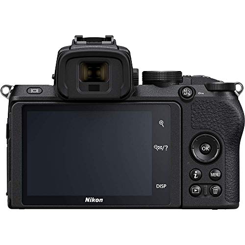 Nikon Z 50 Mirrorless Digital Camera with 16-50mm Lens (1633) + 50-250mm Lens + FTZ Mount Adapter + 2 x EN-EL25 Battery + 64GB Card + Case + Corel Photo Software + More (International Model) (Renewed)