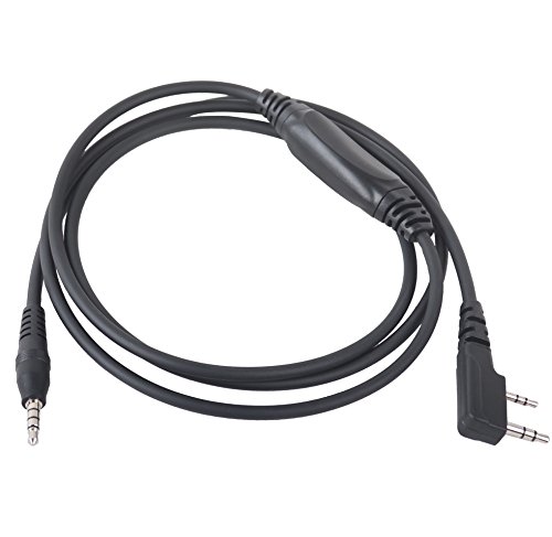 BTECH APRS-K1 Cable (Audio Interface Cable) for BaoFeng, BF-F8HP, UV-82HP, UV-5X3 (APRSpro, APRSDroid, Compatible - Android, iOS)