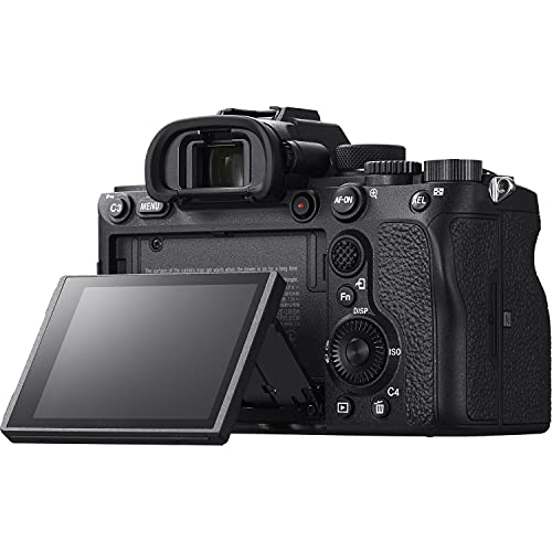 Sony intl. Alpha a7R IVA Mirrorless Digital Camera (Body Only) Bundle, Starter Kit + Accessories (HDMI Cable, LED Light, 128Gb Memory Card, Cleaning Kit) ILCE7RM4A/B, Black, full-size