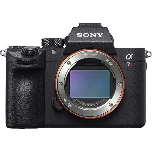 Sony intl. Alpha a7R IVA Mirrorless Digital Camera (Body Only) Bundle, Starter Kit + Accessories (HDMI Cable, LED Light, 128Gb Memory Card, Cleaning Kit) ILCE7RM4A/B, Black, full-size