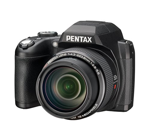 Pentax XG-1 16 Digital Camera with 52x Optical Image Stabilized Zoom with 3-Inch LCD (Black)