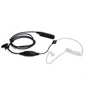 BaoFeng UV-9R Waterproof Covert Air Acoustic Tube Earpiece Earphone Headset for BaoFeng UV-XR A-58 UV-5RWP GT-3WP BF-9700 Waterproof Transceiver Two-Way Radio