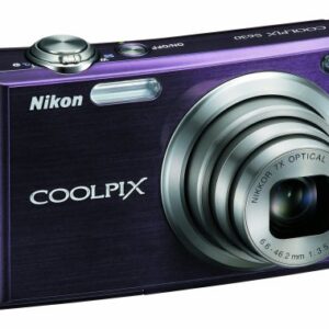 Nikon Coolpix S630 12MP Digital Camera with 7x Optical Vibration Reduction (VR) Zoom and 2.7 inch LCD (Royal Purple)