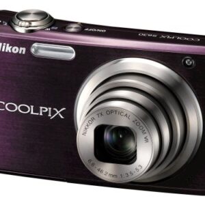 Nikon Coolpix S630 12MP Digital Camera with 7x Optical Vibration Reduction (VR) Zoom and 2.7 inch LCD (Royal Purple)