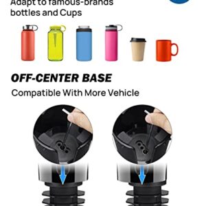 JOYTUTUS Cup Holder Phone Holder for car, Upgraded Universal Cell Phone Mount for Car, Large Car Cup Holder Expander, with Elastic Force Piece, Compatible with iPhone, Samsung & All Smartphones