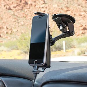 iBOLT.co iPro2 MFI Approved Car Dock / Desk Dock / Mount / Holder / for iPhone Xs / XS MAX / X / 8 / 8 Plus / 7 with Integrated 2 Meter Lightning Connector