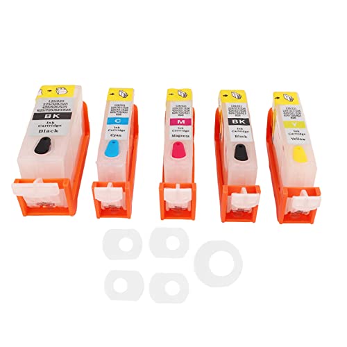 Ink Cartridge, 5 X 4 Color PP Ink Cartridges for Test Paper (225-226)