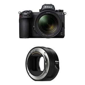 nikon z 6ii full frame 24.5mp 4k video mirrorless digital camera bundle with nikon mount adapter ftz ii and nikkor z fx 24-70mm lens