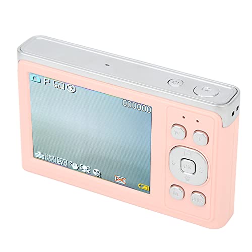 Digital Camera, Mini Digital Camera 14in Screw Interface 16X Zoom AF Autofocus with Storage Bag for Shooting (Pink)