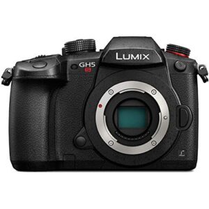 panasonic lumix gh5s body 4k digital camera, 10.2 megapixel mirrorless camera with high-sensitivity mos sensor, c4k/4k uhd 4:2:2 10-bit, 3.2-inch lcd, dc-gh5s (black)