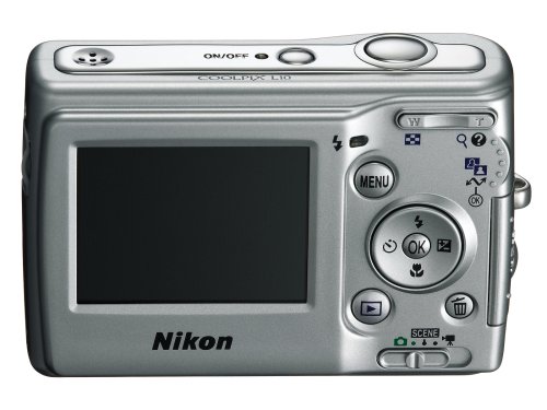 Nikon Coolpix L10 5MP Digital Camera with 3x Optical Zoom