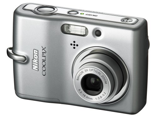 Nikon Coolpix L10 5MP Digital Camera with 3x Optical Zoom