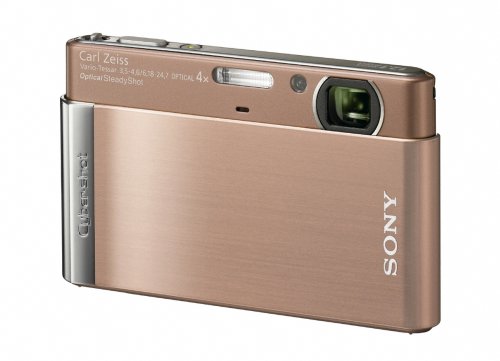 Sony Cyber-shot DSC-T90 12.1 MP Digital Camera with 4x Optical Zoom and Super Steady Shot Image Stabilization (Brown)