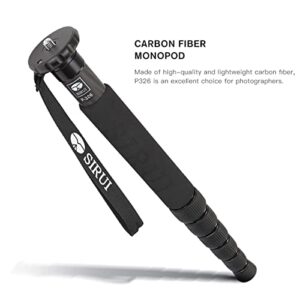 SIRUI P-326 6 Section Carbon Fiber Monopod