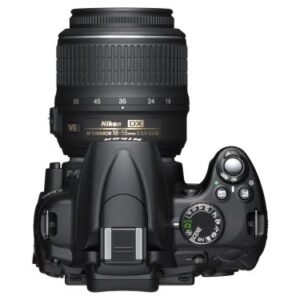 Nikon D5000 DSLR Camera with 18-55mm f/3.5-5.6G VR and 55-200mm f/4-5.6G VR Lenses (OLD MODEL)