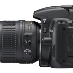 Nikon D5000 DSLR Camera with 18-55mm f/3.5-5.6G VR and 55-200mm f/4-5.6G VR Lenses (OLD MODEL)