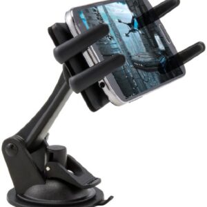 Arkon Windshield Dash Phone Car Mount for iPhone XS Max XS XR X 8 Galaxy Note 9 S10 S9 Retail Black