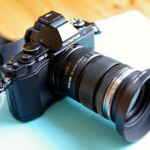 OLYMPUS mirror-less SLR OM-D E-M5 double zoom kit Black 16.05 million pixel dust drip OM-D E-M5 DZKIT BLK - International Version (No Warranty)