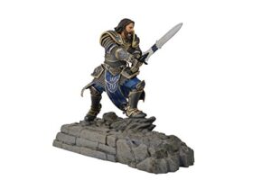 swordfish tech warcraft, lothar statue phone charging dock – warcraft movie official licensed