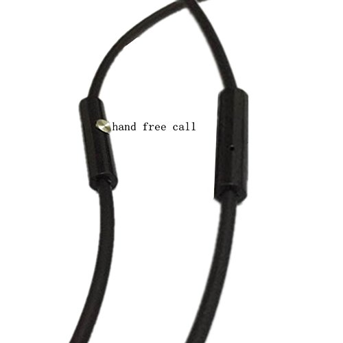 Lsgoodcare 3.5MM Plug Adjustable Throat Mic Anti-Noise Tactical Neckband Vocal Hands-Free in-Ear Military Air Tube Covert Earpiece Headset Compatible for PC Computer PS5 Cellphone Ect 3.5MM Device