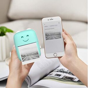 1 Pc Portable Mini Thermal Printer Photo Instant Printers Zero Ink Printing for DIY Painting Journal