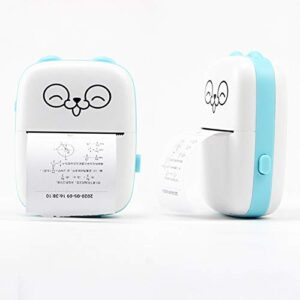 1 Piece Set Bluetooth Portable Photo Printer Printing Print Social Media Photos Convenient and Practical