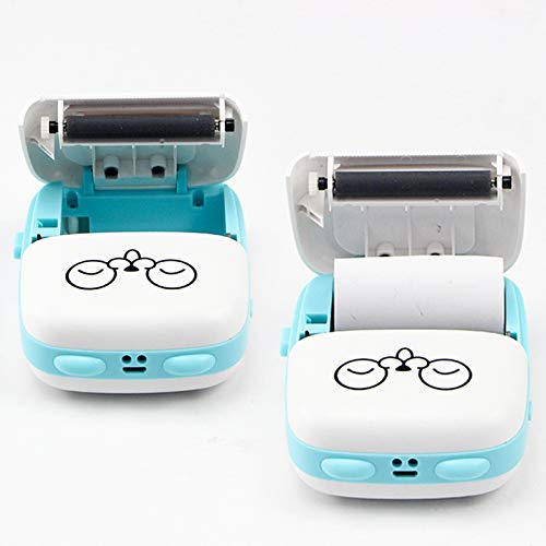 1 Piece Set Bluetooth Portable Photo Printer Printing Print Social Media Photos Convenient and Practical