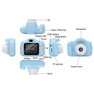 Children's Digital Camera - New 2.0 LCD Mini HD Camera 1080P Cute Sports Camera for Kids Ideal Birthday, for Boys Girls