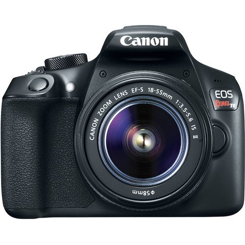 Canon EOS Rebel T6 Digital SLR Camera Kit with EF-S 18-55mm f/3.5-5.6 is II Lens, Built-in WiFi and NFC - Black (Renewed)