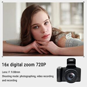 Digital Camera 16MP 2.4 Inch LCD Screen 16X Digital Zoom 720P Digital Camera Small Camera - for Teens Students Boys Girls Seniors