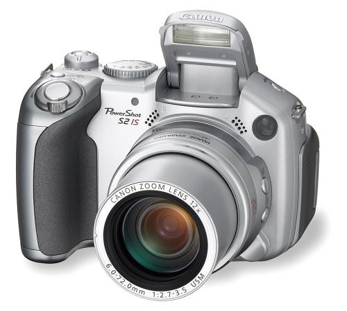 Canon Powershot S2 IS 5MP Digital Camera with 12x Optical Image Stabilized Zoom (OLD MODEL)