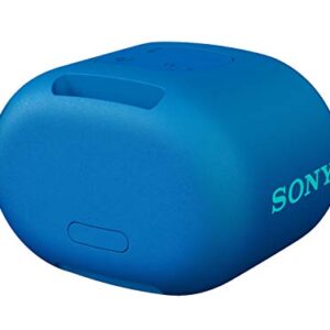 Sony SRS-XB01 Compact Portable Bluetooth Speaker: Loud Portable Party Speaker - Built in Mic for Phone Calls Bluetooth Speakers - Blue - SRS-XB01