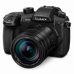 panasonic lumix gh5 4k mirrorless camera with lecia vario-elmarit 12-60mm f2.8-4.0 lens (dc-gh5lk)