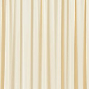 10 ft x 10 ft Wrinkle Free Champagne Backdrop Curtain Panels, Polyester Photography Backdrop Drapes, Wedding Party Home Decoration Supplies