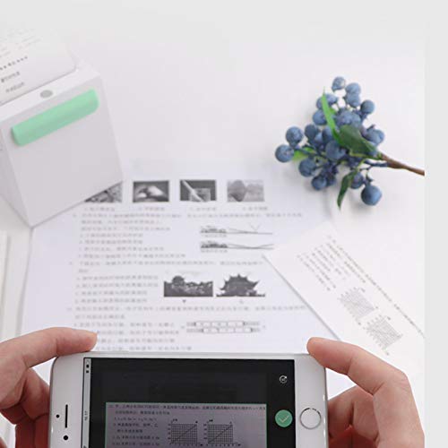 1 Piece Set Portable Instant Mobile Photo Printer Photo Label Memo Receipt Paper Print