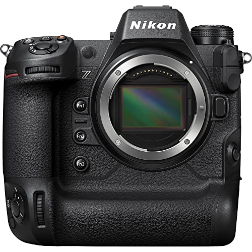 Nikon Z9 FX-Format Mirrorless Camera Body with FTZ II Mount Adapter (1669) + 64GB XQD Memory Card + 7" HD Monitor + Editing Software + Camera Bag + 12" Tripod + Cleaning Kit (Renewed)