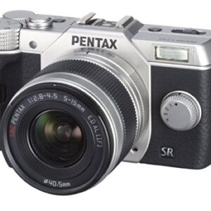 Pentax Q10 12.4MP with 02 zoom lens kit (Silver)