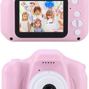 Digital Cameras for Photography Kids Full HD Camera,X2 Mini Portable 2.0 Inch IPS Color Screen Children's Digital Camera HD 1080P Camera,Digital Zoom,Shock Proof, Photo Video Camera,Kids Digital Camer