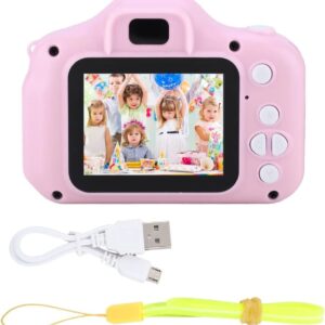 Digital Cameras for Photography Kids Full HD Camera,X2 Mini Portable 2.0 Inch IPS Color Screen Children's Digital Camera HD 1080P Camera,Digital Zoom,Shock Proof, Photo Video Camera,Kids Digital Camer