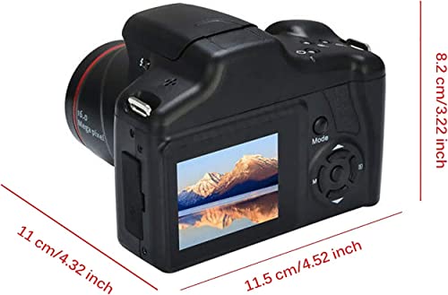 Digital Cameras for Photography Digital Camera Vlogging Camera Video Camera, 1080P LCD Screen 2.4 Inches 16X Digital Zoom Anti-Shake Cameras for Beginners Learners Kids Camera