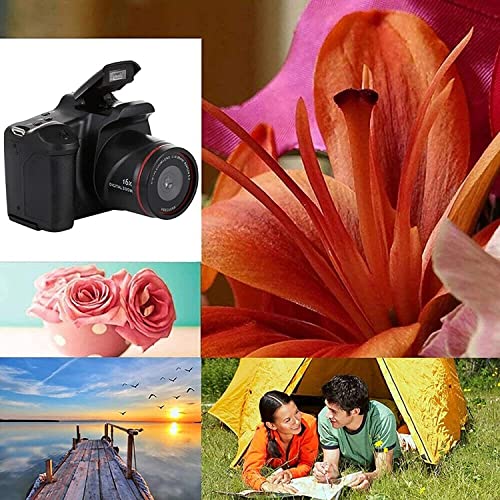 Digital Cameras for Photography Digital Camera Vlogging Camera Video Camera, 1080P LCD Screen 2.4 Inches 16X Digital Zoom Anti-Shake Cameras for Beginners Learners Kids Camera