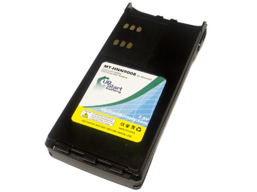 Upstart Battery HNN9008A Replacement for Battery Motorola GP340, GP380, HT750, HT1250, GP360, GP320, PRO5150, HNN9009A Brand with One Year Warranty