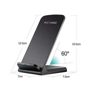 BoxWave Charger Compatible with Nokia Lumia 950 (Charger by BoxWave) - Wireless QuickCharge Stand, No Cord; no Problem! Charge Your Phone with Ease! for Nokia Lumia 950 - Jet Black