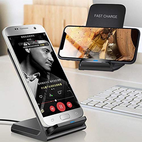 BoxWave Charger Compatible with Nokia Lumia 950 (Charger by BoxWave) - Wireless QuickCharge Stand, No Cord; no Problem! Charge Your Phone with Ease! for Nokia Lumia 950 - Jet Black