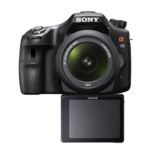 Sony SLT-A65V 24.3 MP Translucent Mirror Digital SLR With 18-55mm Lens