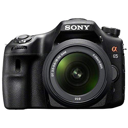 Sony SLT-A65V 24.3 MP Translucent Mirror Digital SLR With 18-55mm Lens