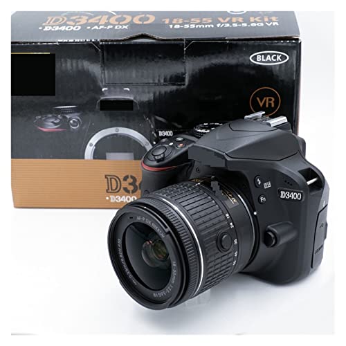 Digital Camera D3400 W/AF-P DX NIKKOR 18-55mm F/3.5-5.6G VR Digital Camera Photography (Size : with 18-55 Lens)